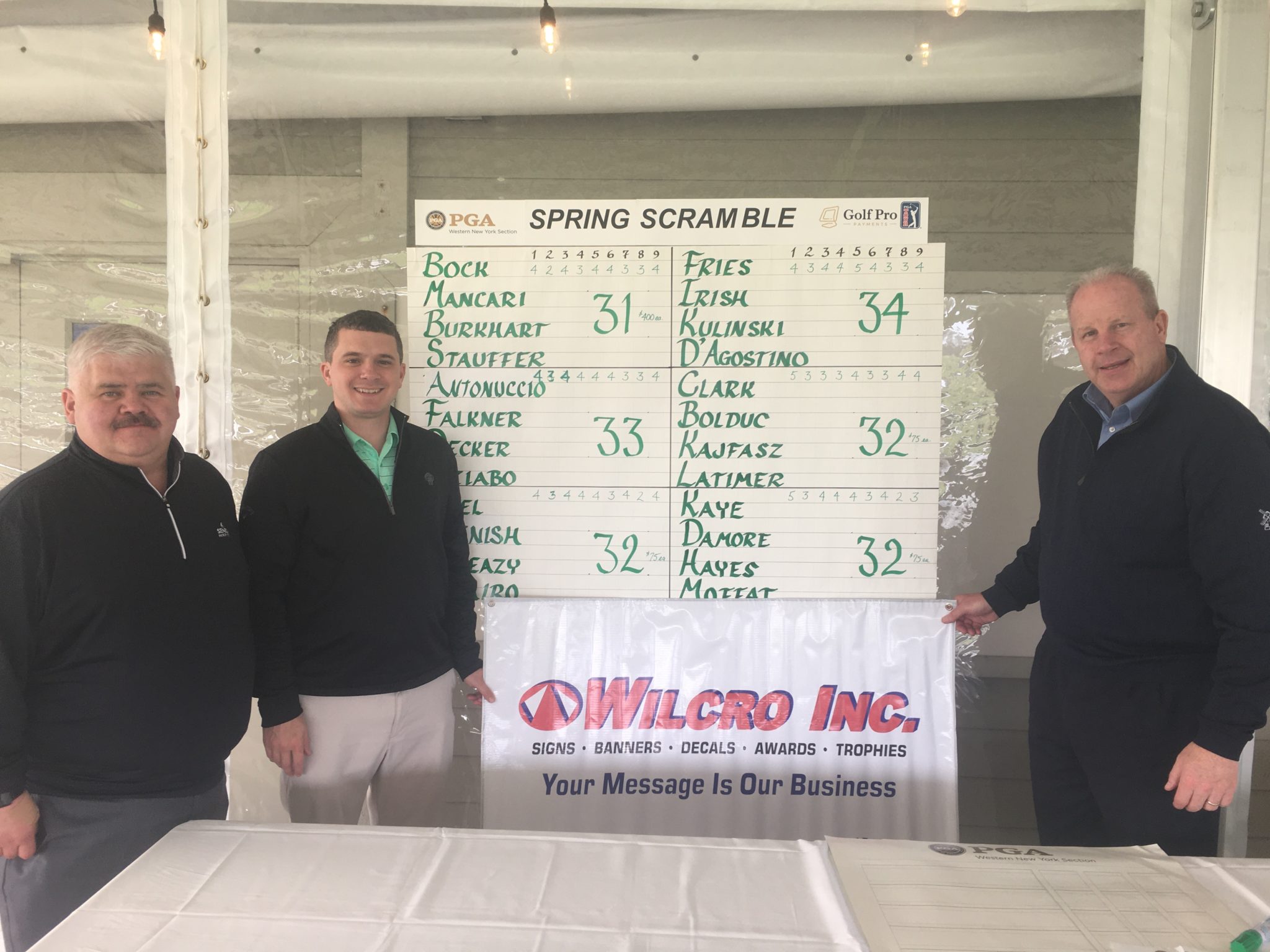 WNYPGA SPRING SCRAMBLE CHAMPS – Western New York